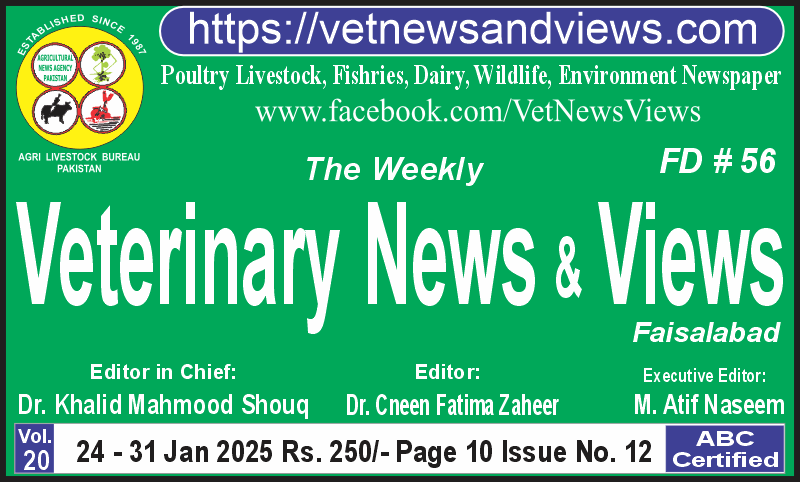 The Veterinary News and Views Weekly | Published Issue No. 12 Vol. 20 ...