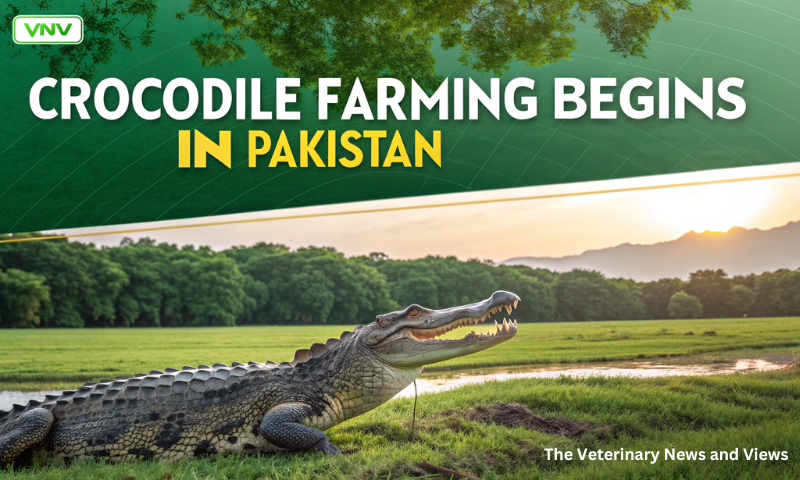Pakistan’s First Crocodile Farm Opens in Sindh - The Veterinary News ...
